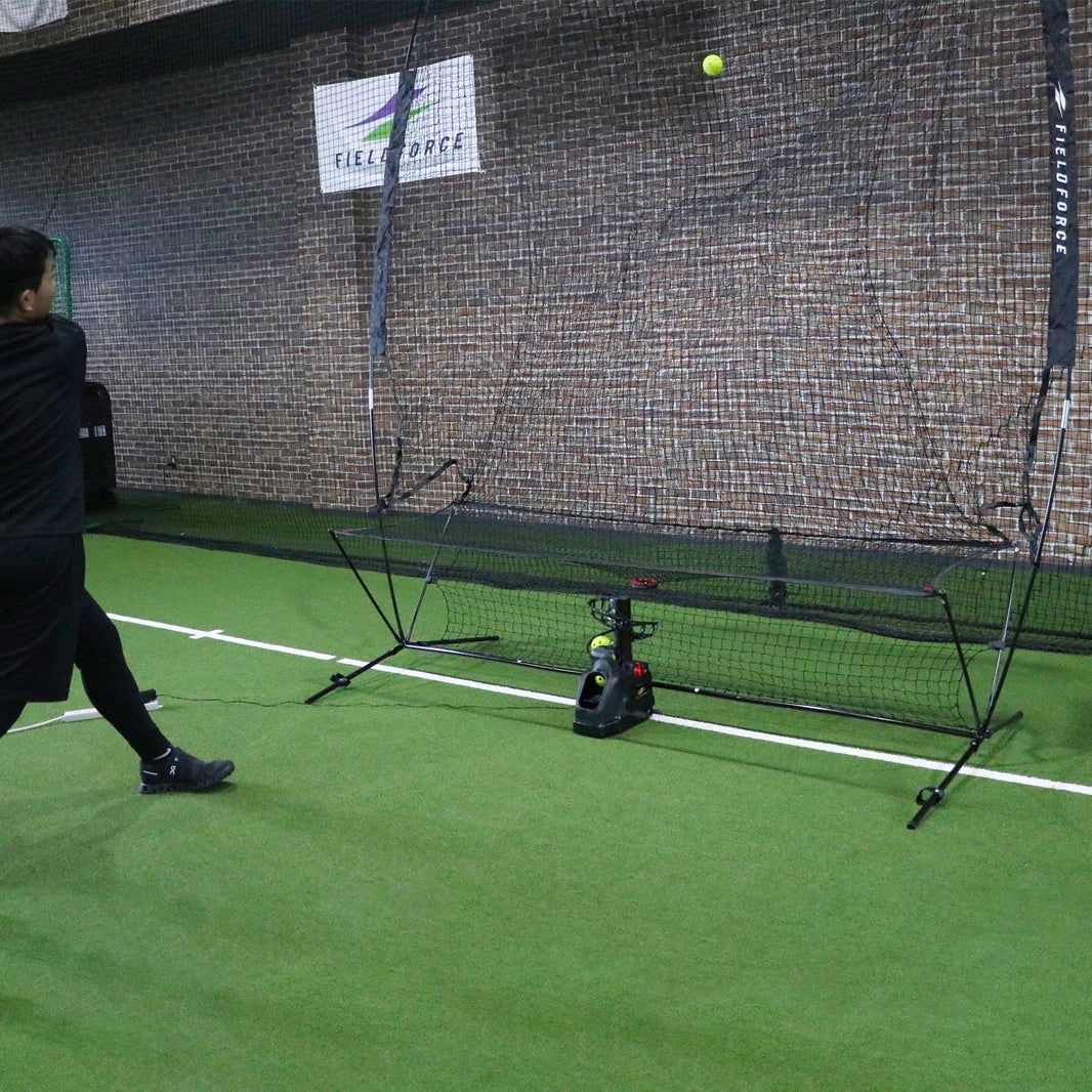 Auto-Return Machine & Net - Continuous Solo Practice – Baseball Samurais